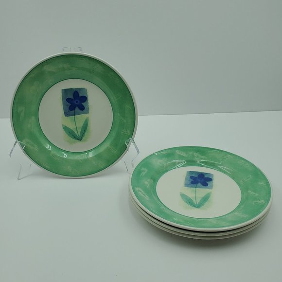 Pier 1 | Dining | Pier England Angleterre Periwinkle Salad Plates Blue ...